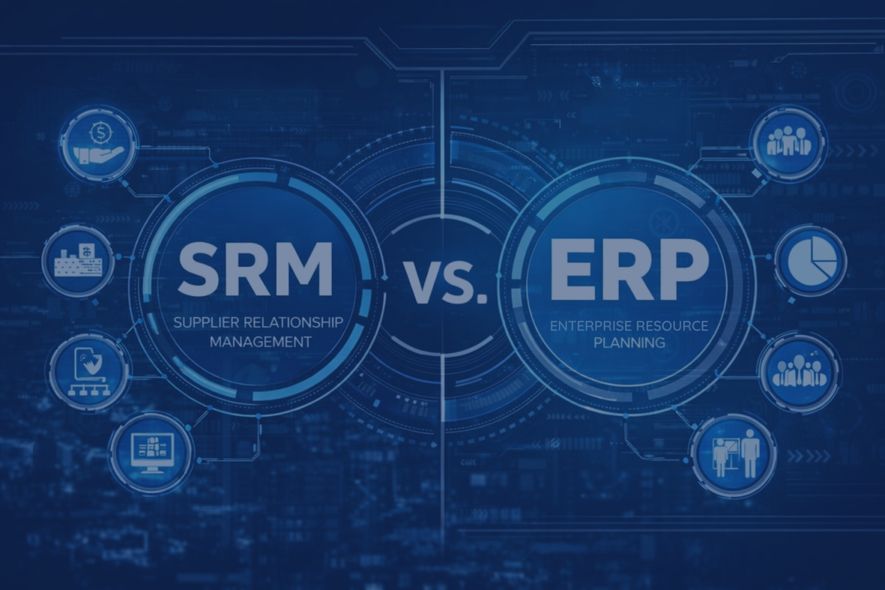 Pourquoi faire le choix d'un SRM vs un ERP